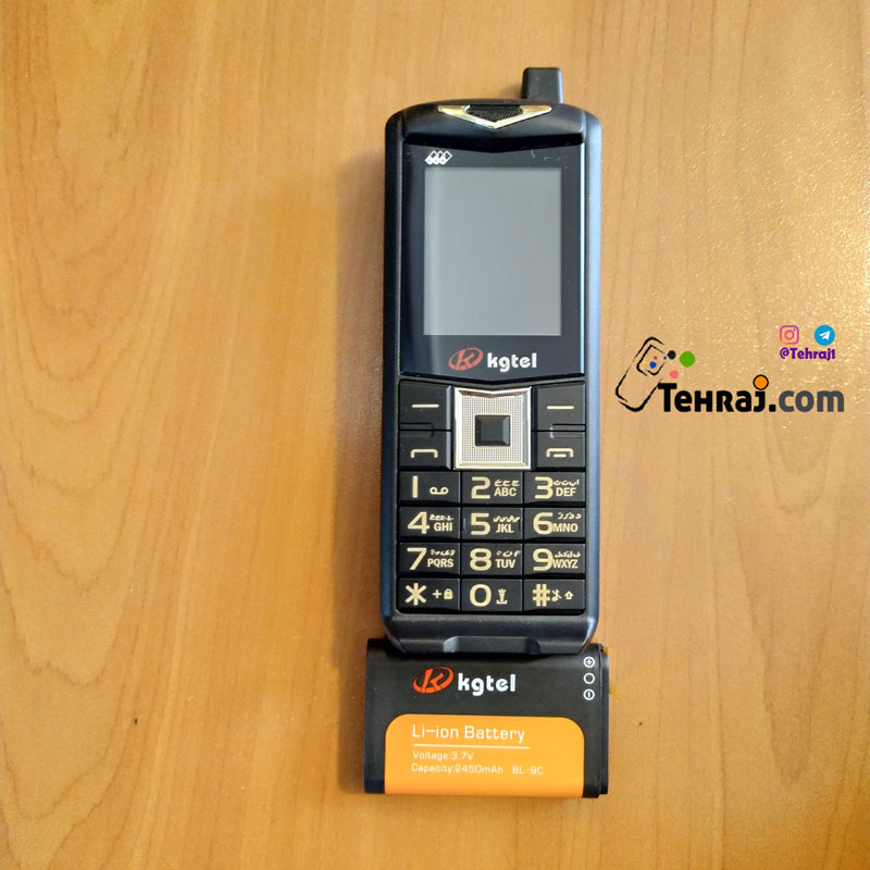 گوشی موبایل دکمه ای سه سیم کارت کاجیتل کاتو kgtel k two شرکتی| موبایل باما