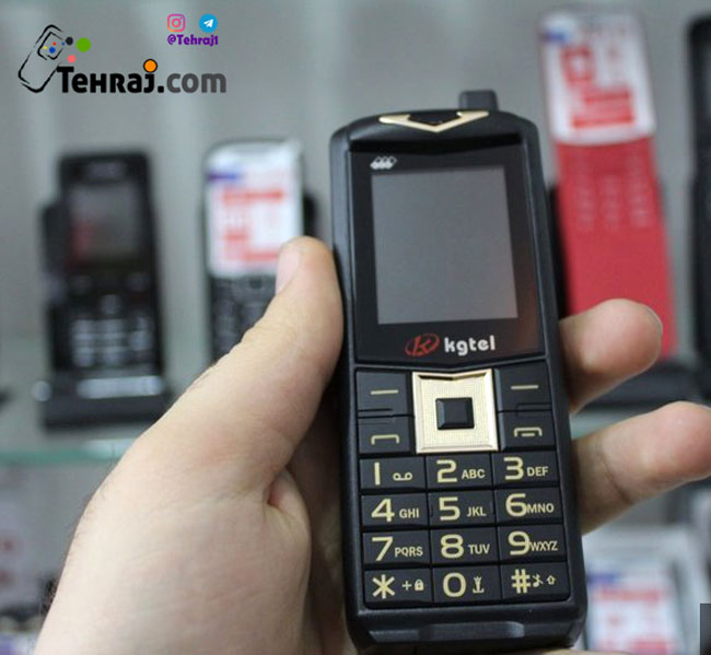 گوشی موبایل دکمه ای سه سیم کارت کاجیتل کاتو kgtel k two شرکتی| موبایل باما