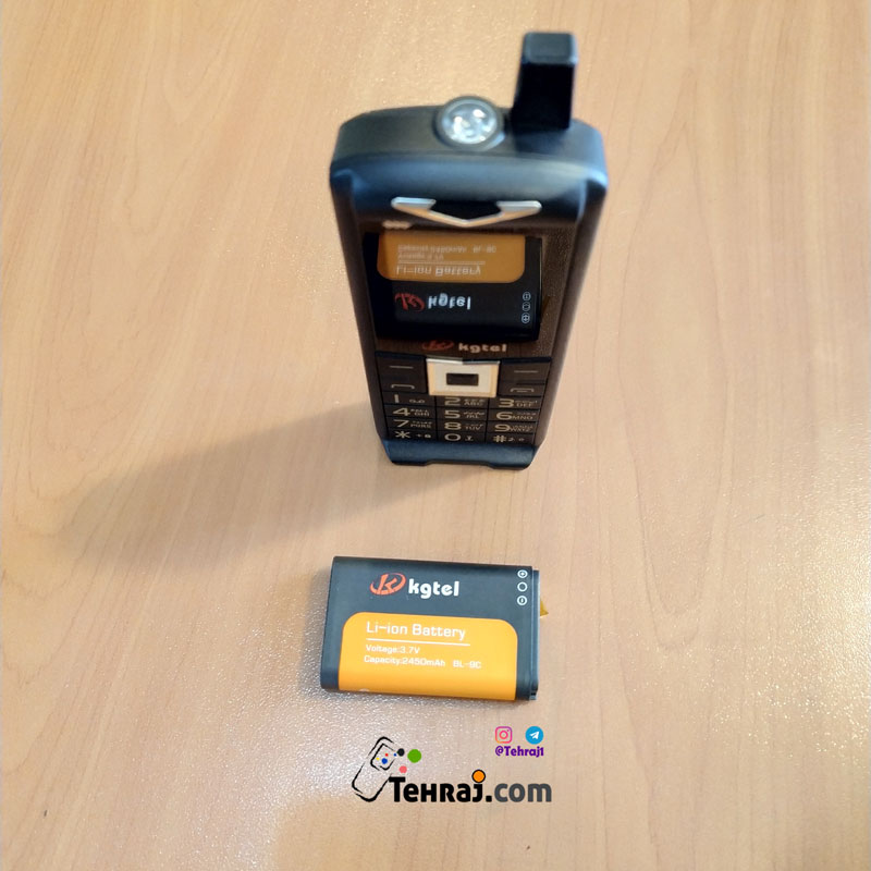 گوشی موبایل دکمه ای سه سیم کارت کاجیتل کاتو kgtel k two شرکتی| موبایل باما