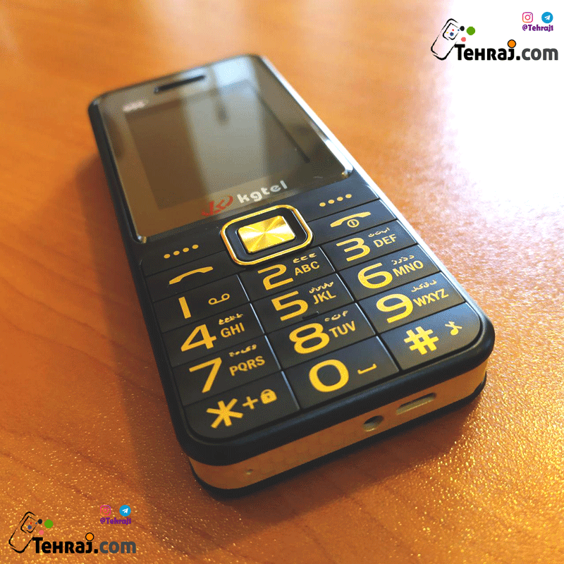 گوشی موبایل دکمه ای کاجیتل سه سیم کارت kgtel k1-01 پشه کش| موبایل باما